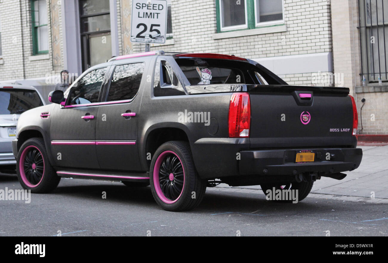 Photos show Nicole 'Soki' Polizzi's custom Cadillac Pickup Truck with ...