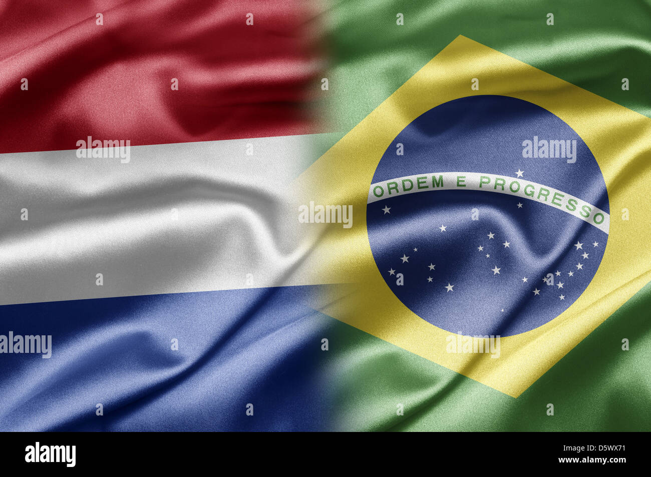Flag of dutch brazil hi-res stock photography and images - Alamy