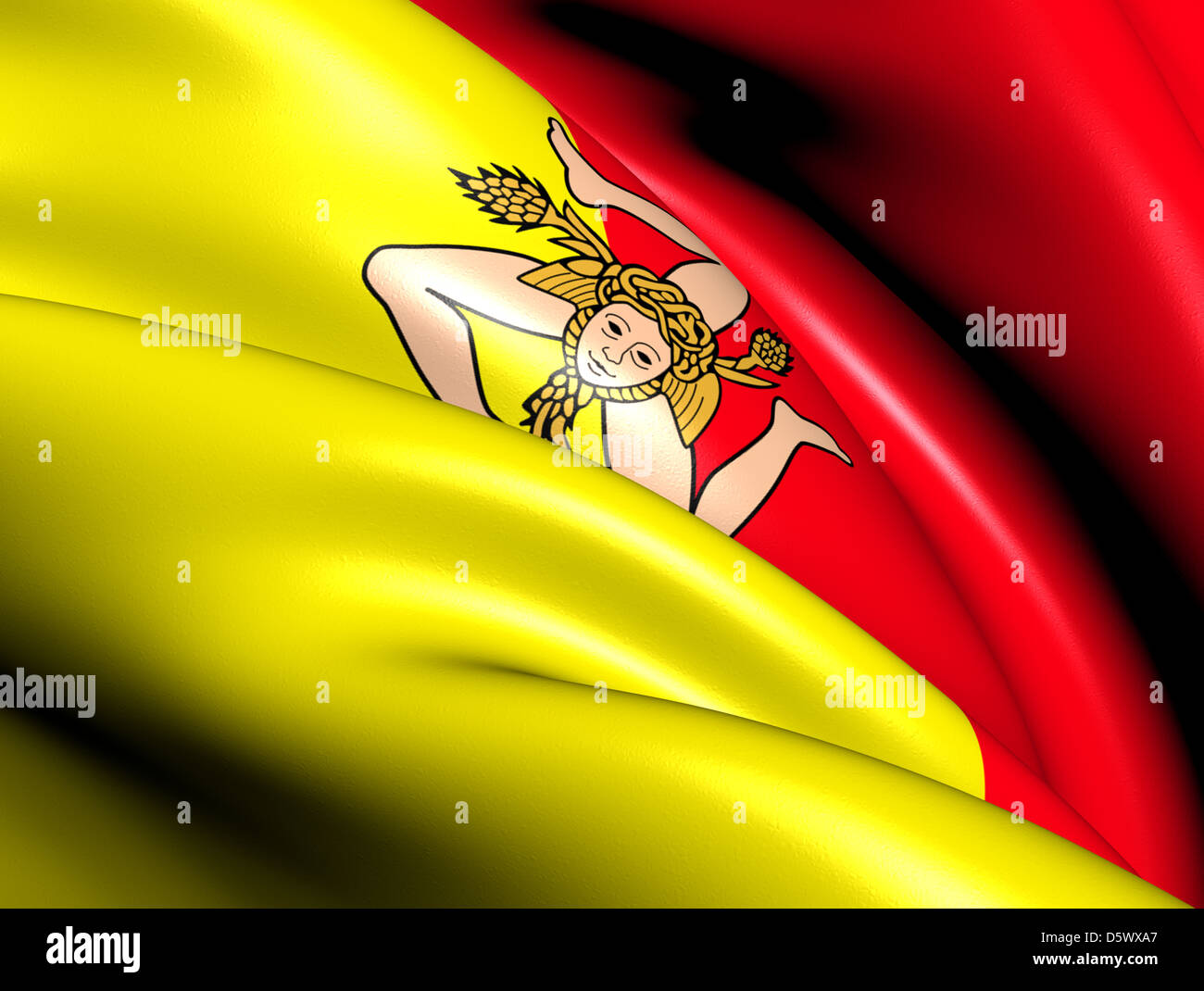 Sicilian flag hi-res stock photography and images - Alamy