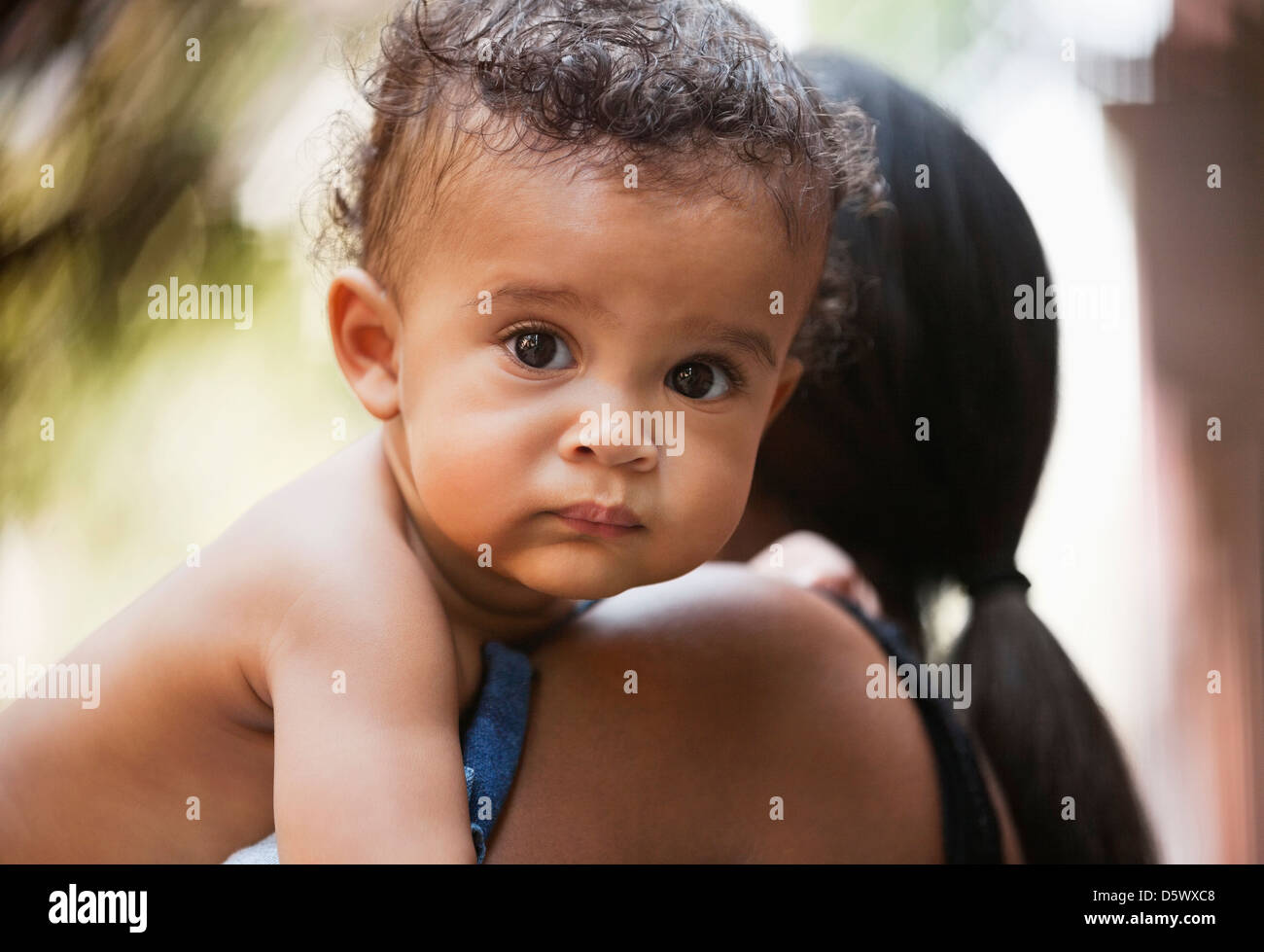 Close up of baby's face Stock Photo - Alamy