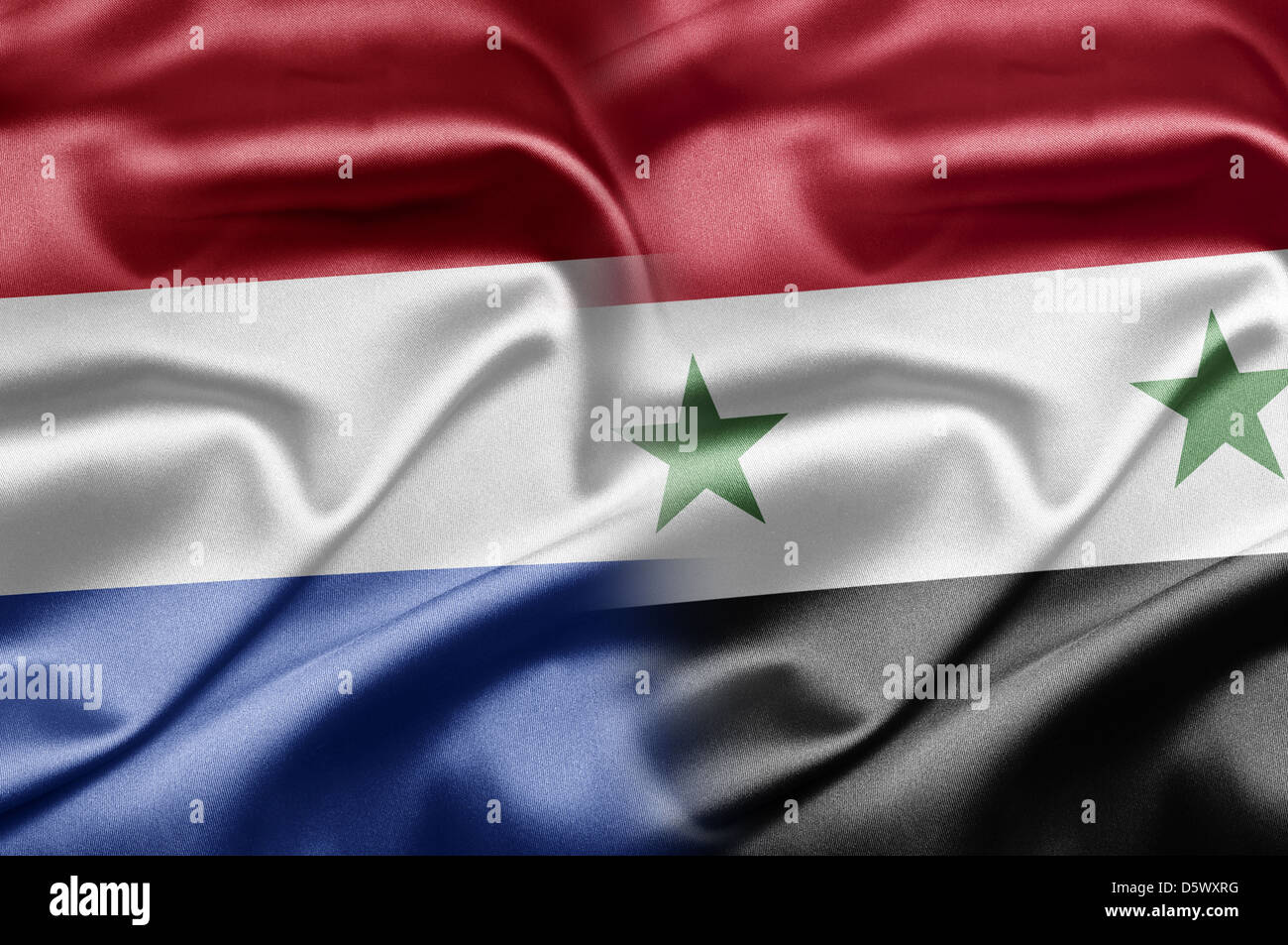 Syria netherlands flag hi-res stock photography and images - Alamy