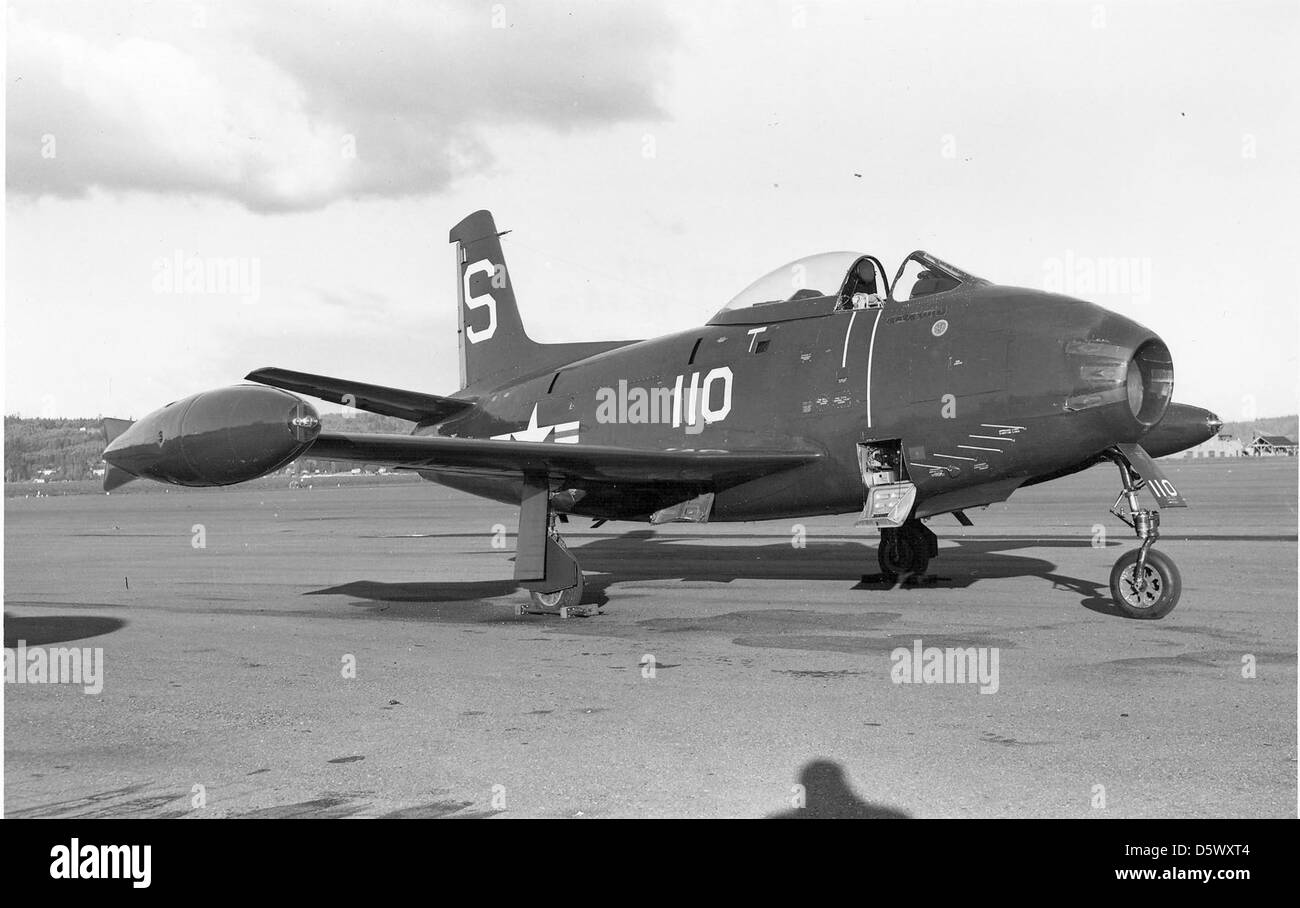 The North American FJ-1 Fury was the first jet fighter to be operated ...