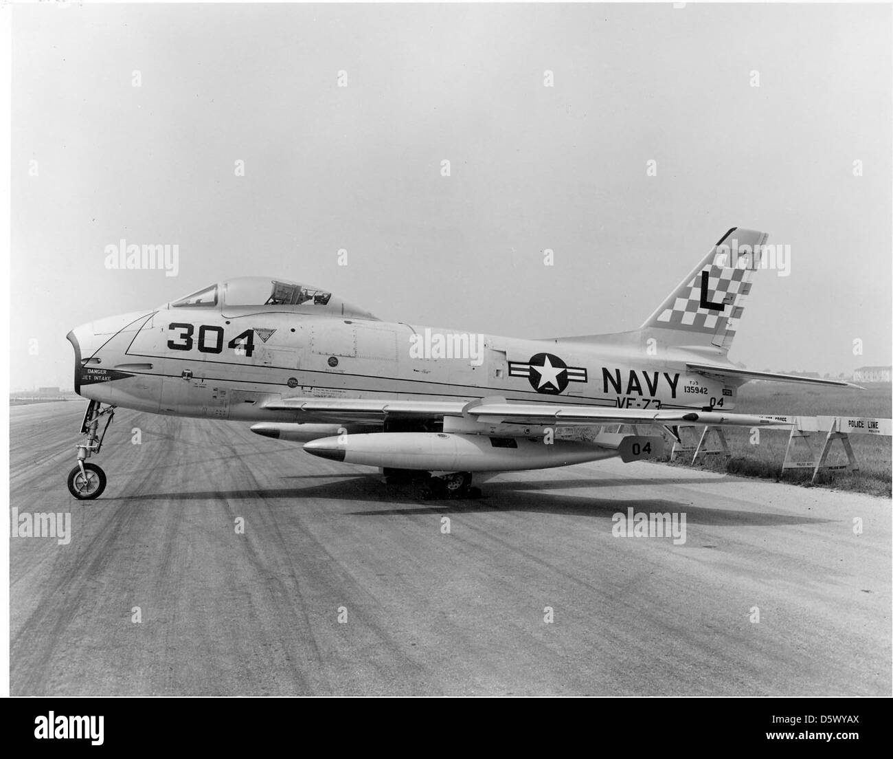 North american fj 3 f 1c fury Black and White Stock Photos & Images - Alamy