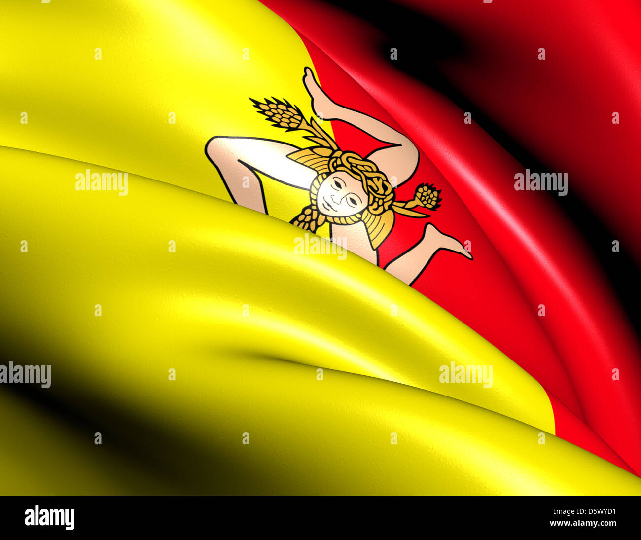 Sicilian flag hi-res stock photography and images - Alamy