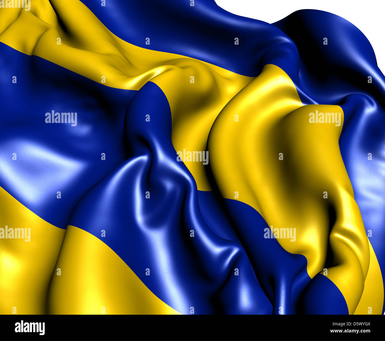 Flag of Leeuwarden Stock Photo - Alamy