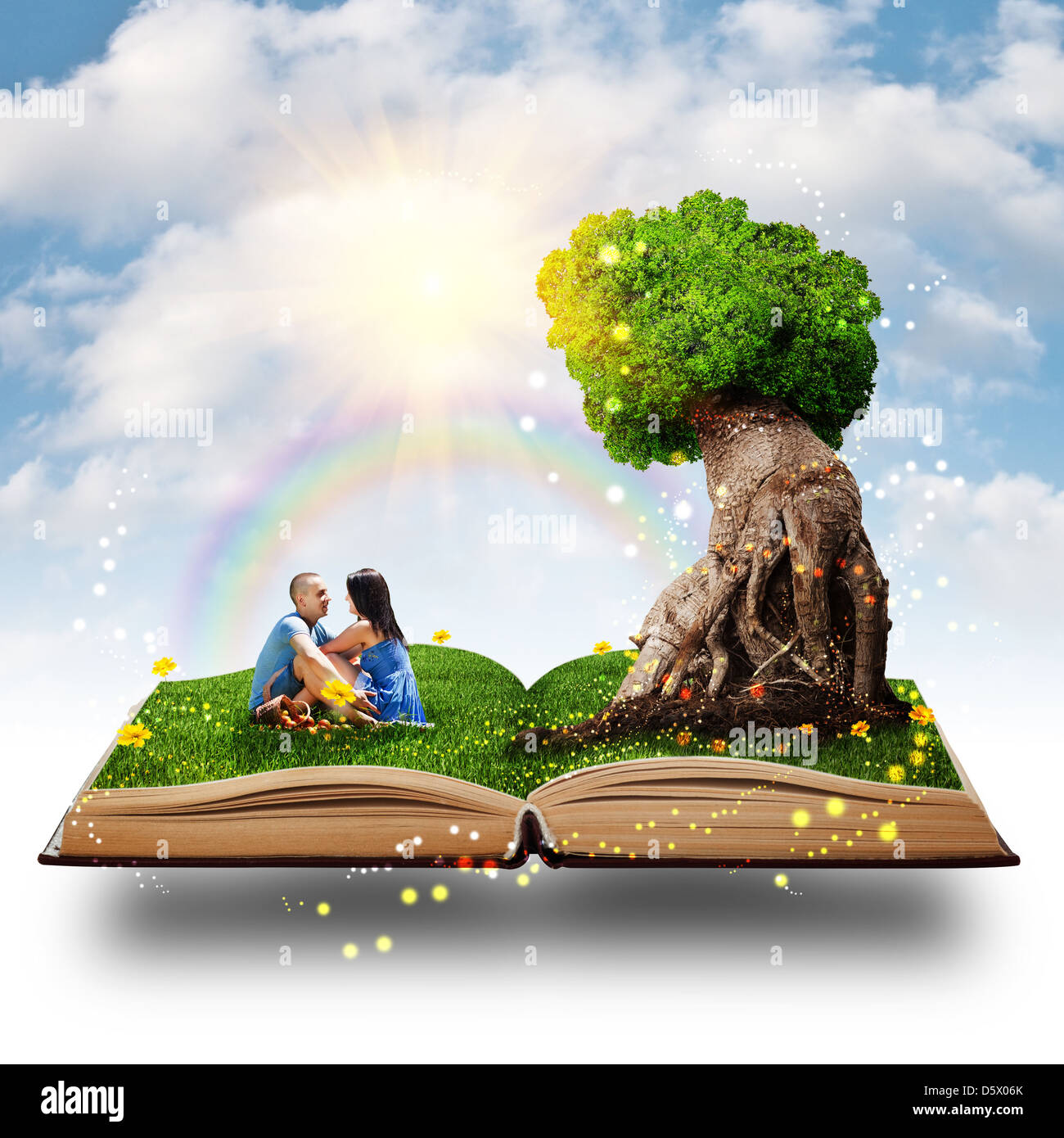 magic tree love Stock Photo - Alamy