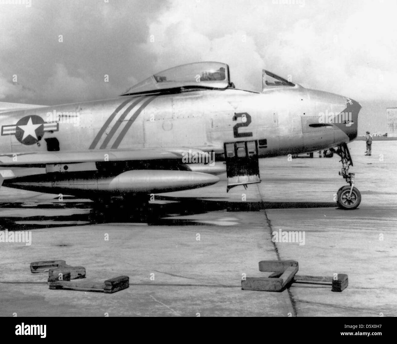 1950s american jet fighter plane hi-res stock photography and images ...