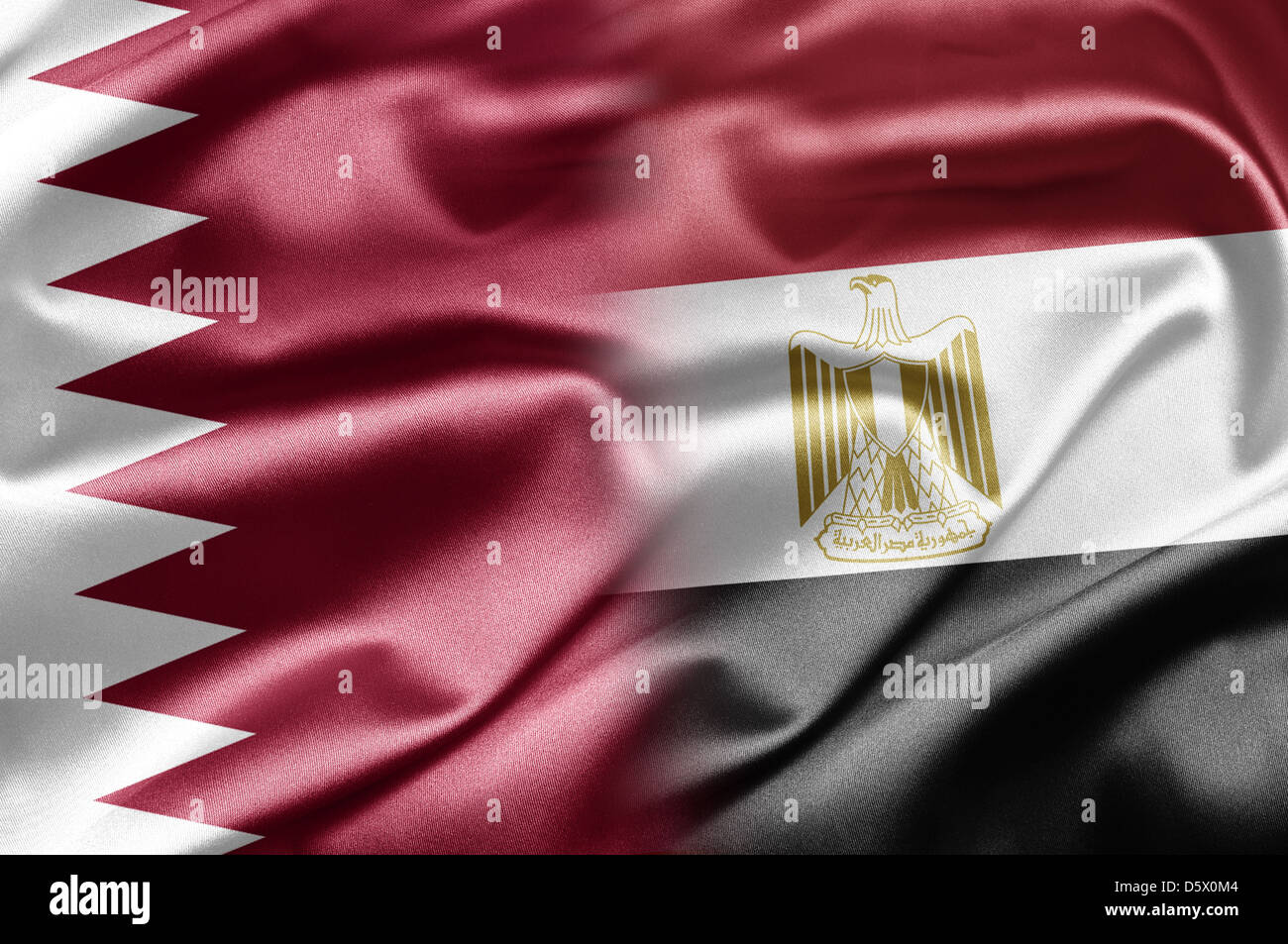Qatar and Egypt Stock Photo - Alamy