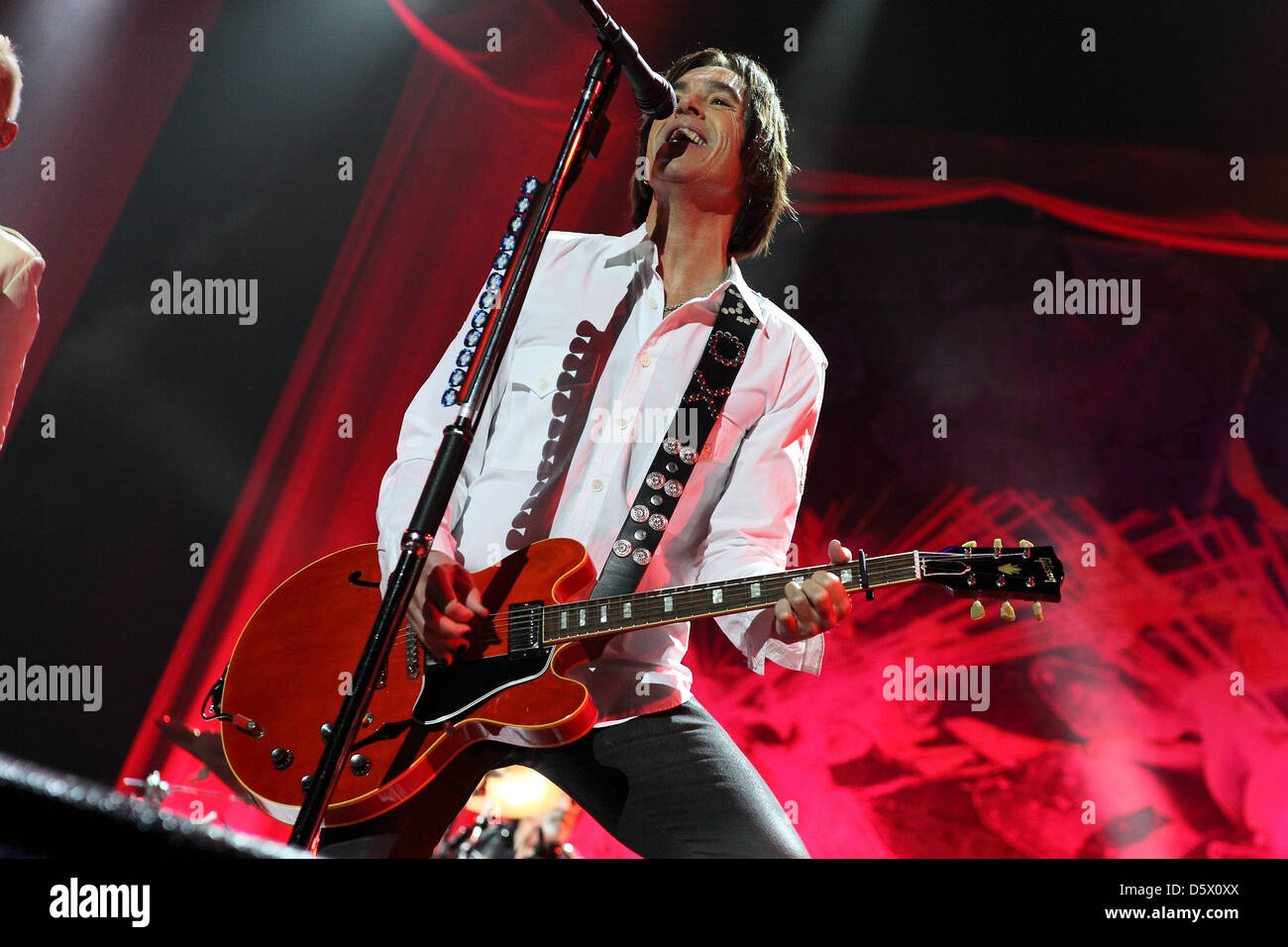 Per Gessle The band Roxette perform at Challenge Stadium Perth ...