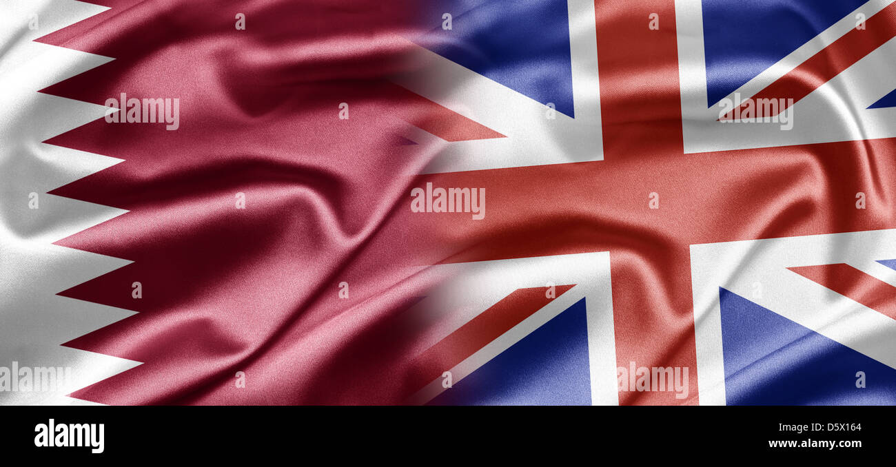 Qatar and UK Stock Photo - Alamy
