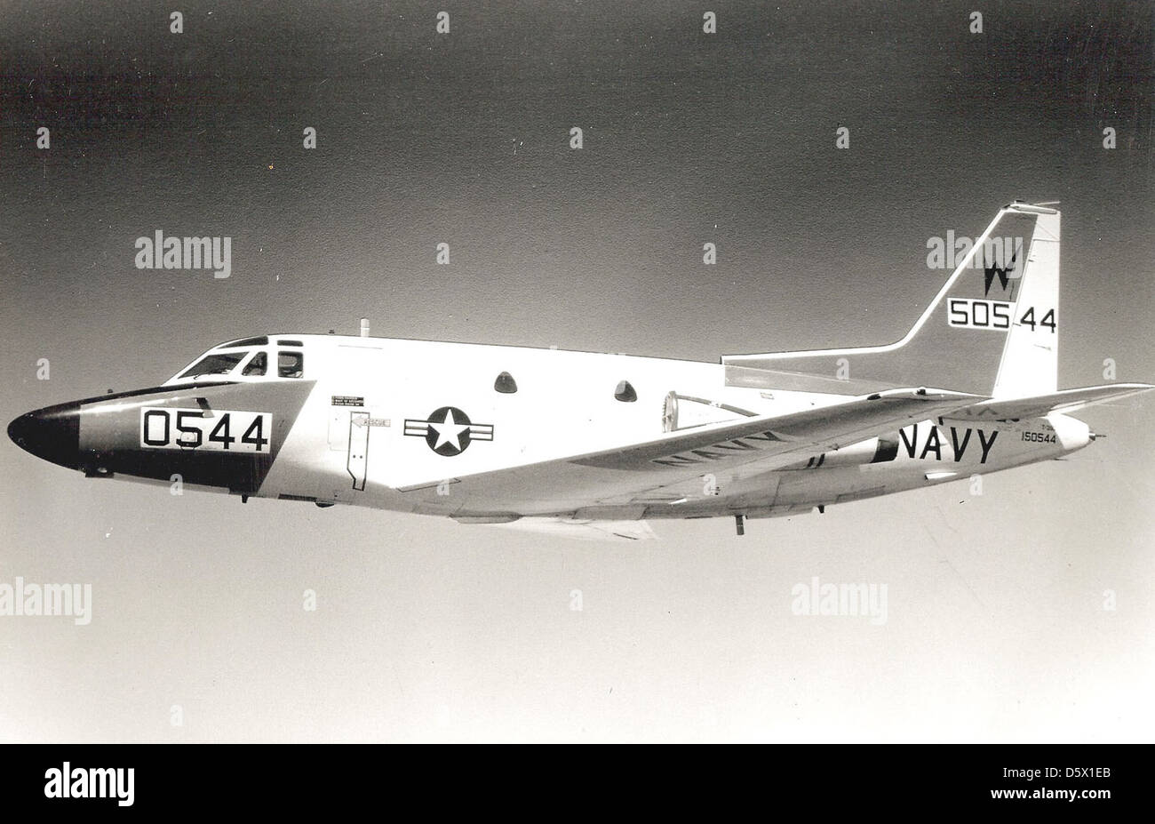 The North American T-39D Sabreliner was a twin-engine jet used ...