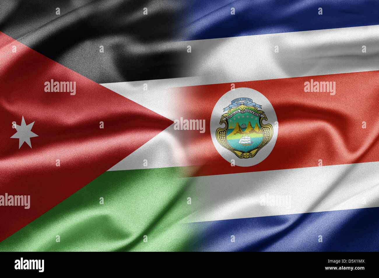 Jordan and Costa Rica Stock Photo - Alamy