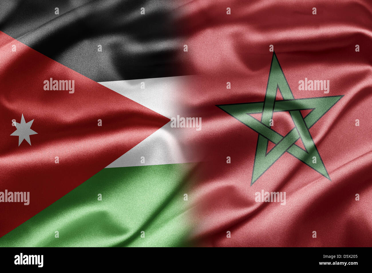 Jordan and Morocco Stock Photo - Alamy
