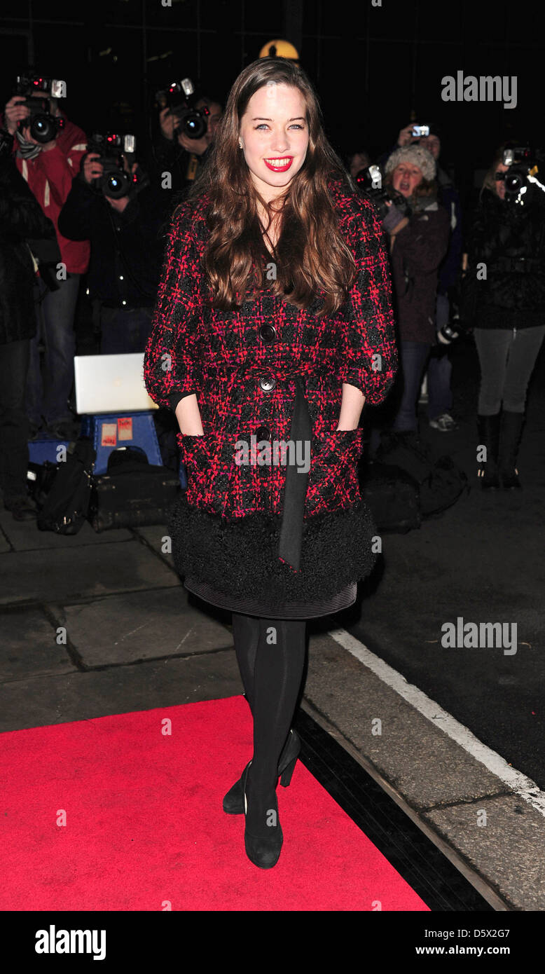 Anna Popplewell 2012 London Evening Standard British Film Awards held ...