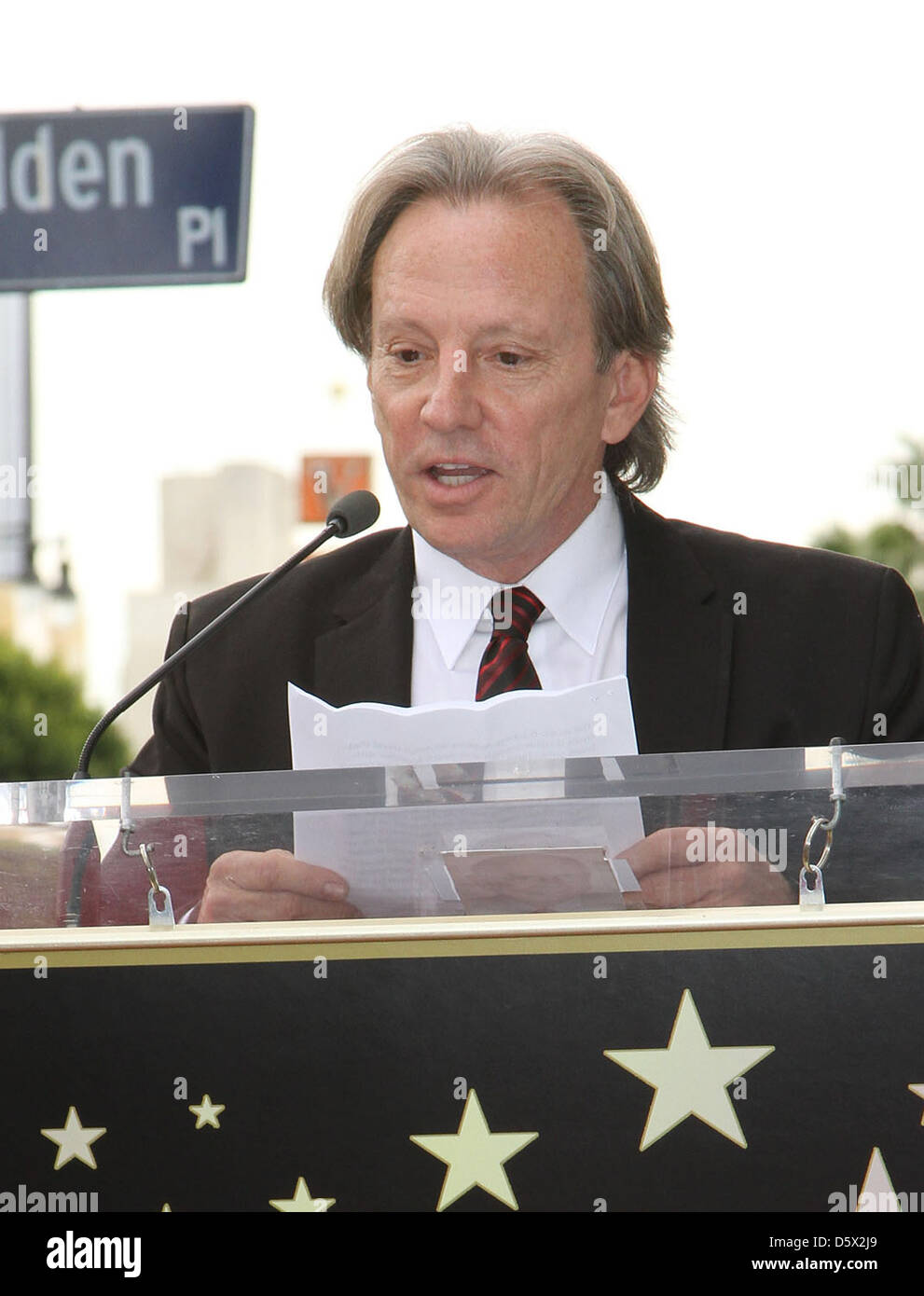 Dewey Bunnell The group America is honored with a Star on the Hollywood ...