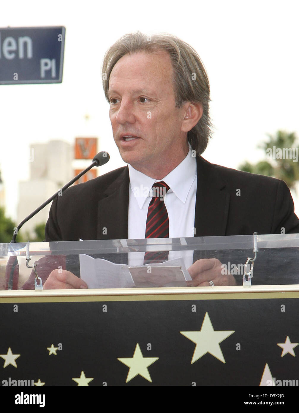 Dewey Bunnell The group America is honored with a Star on the Hollywood ...