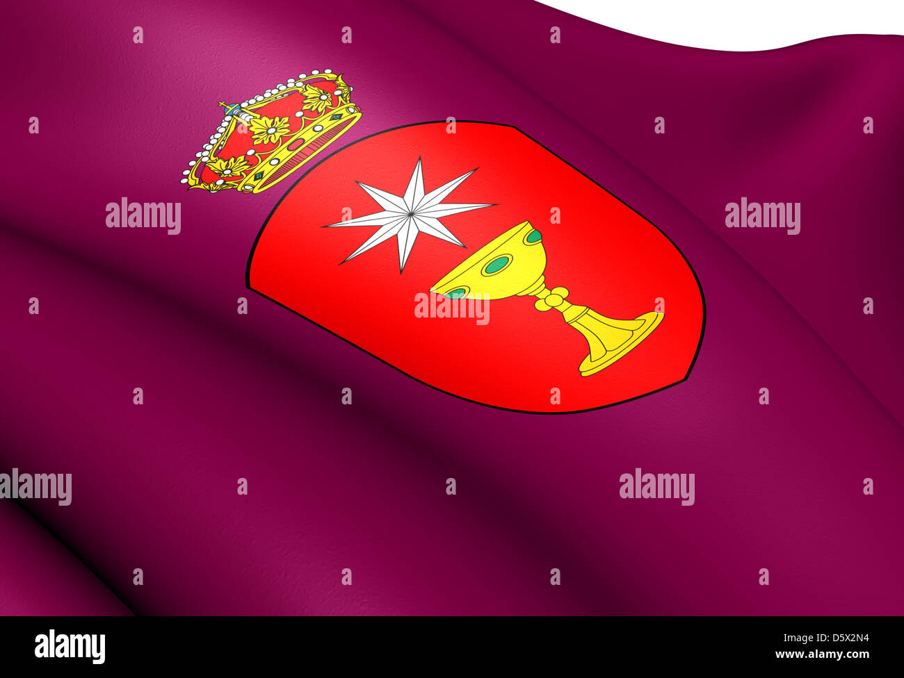 Flag of Cuenca Stock Photo - Alamy