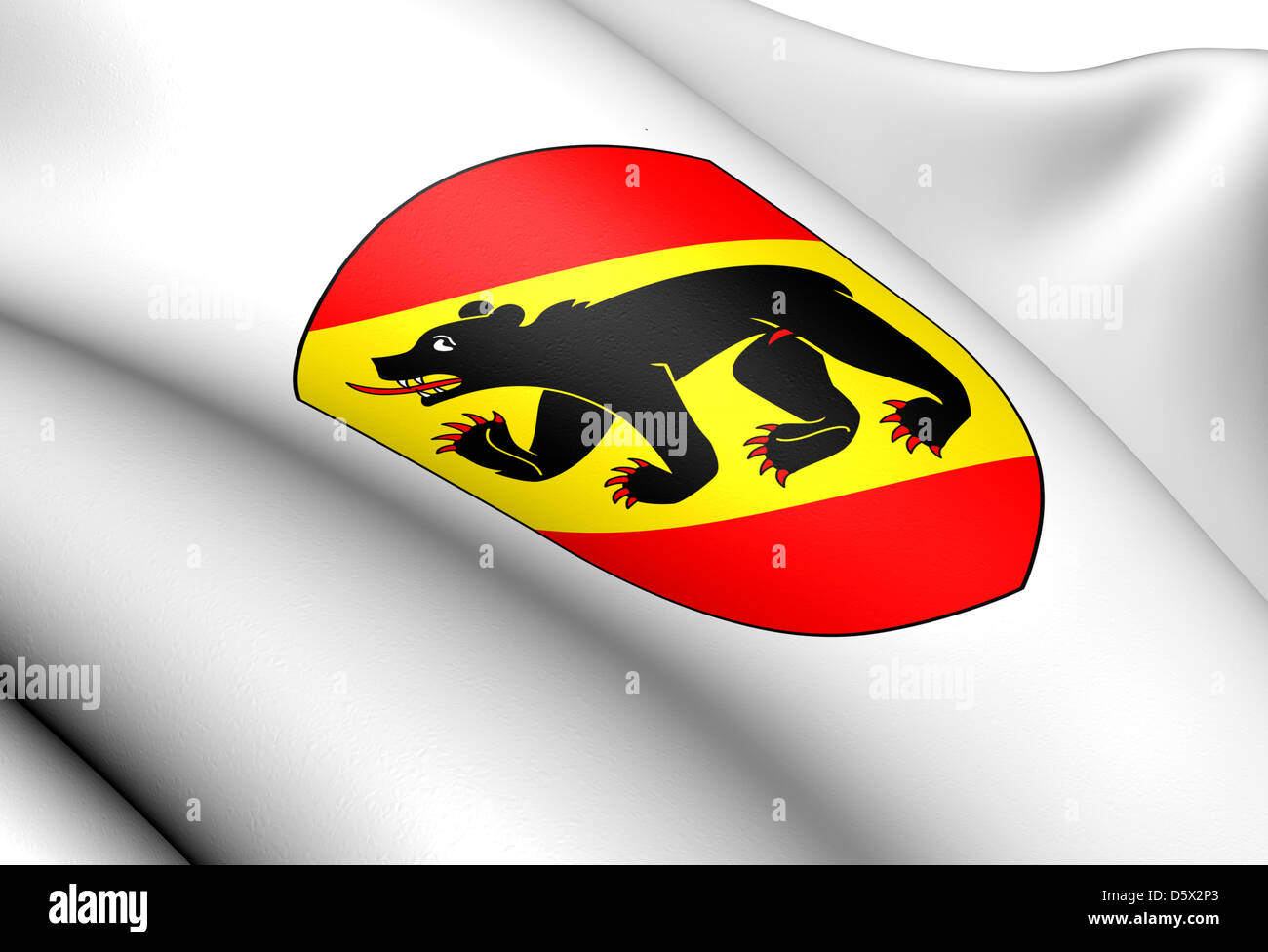 Flag Of Bern Canton Stock Photos & Flag Of Bern Canton Stock Images - Alamy