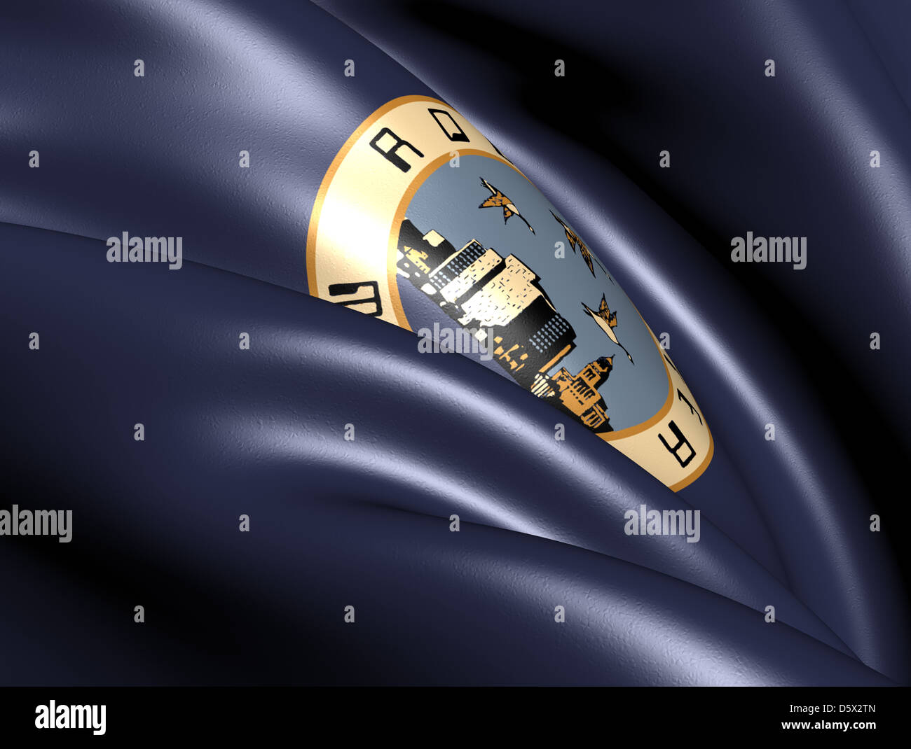 Flag of Rochester Stock Photo - Alamy