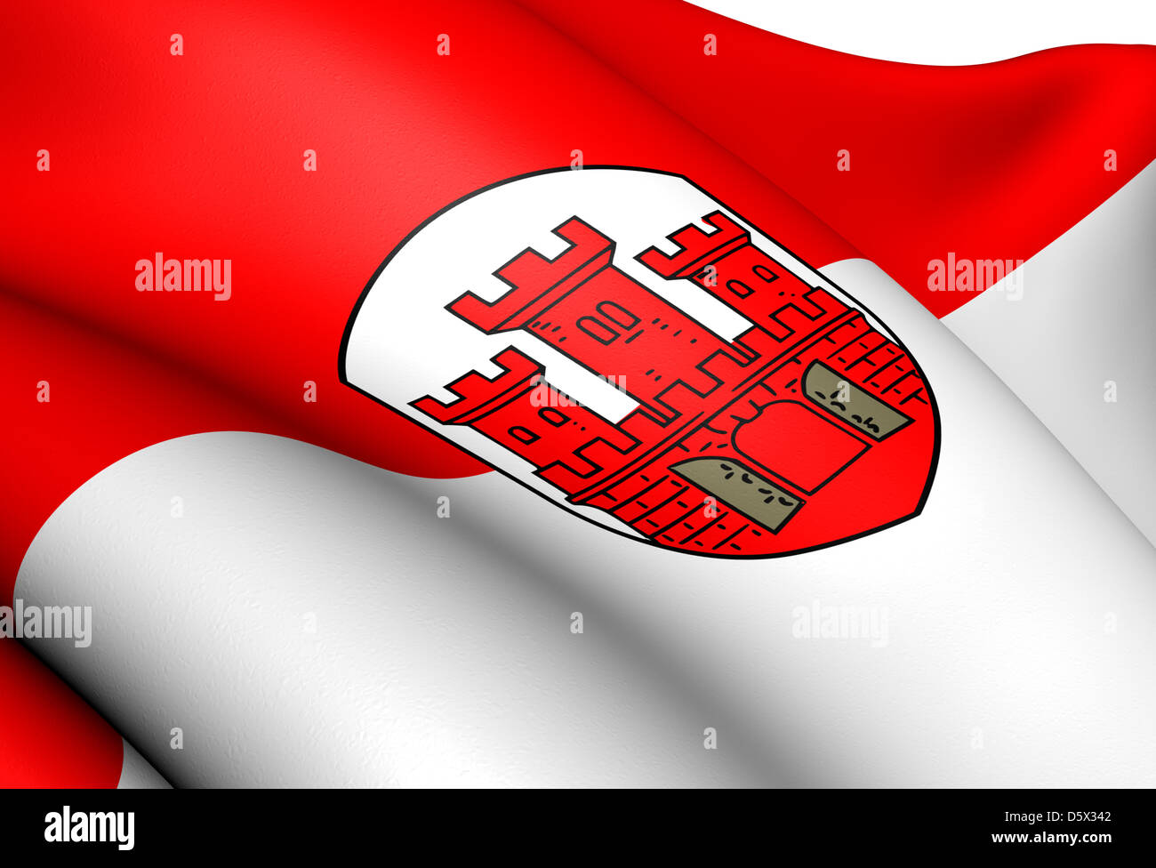 Flag of Weilheim in Oberbayern Stock Photo - Alamy