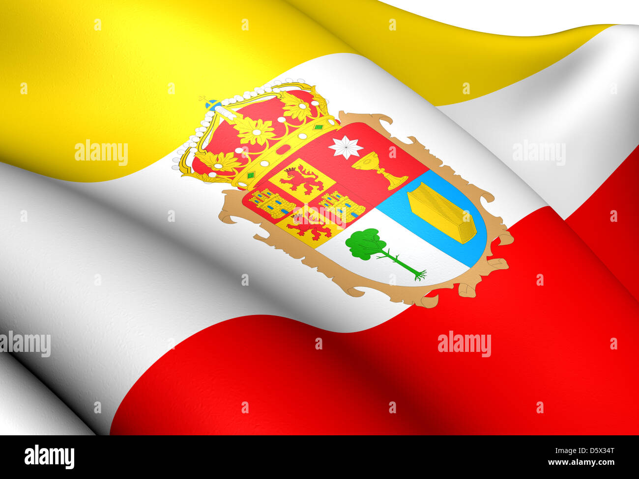 Flag of Cuenca Stock Photo - Alamy