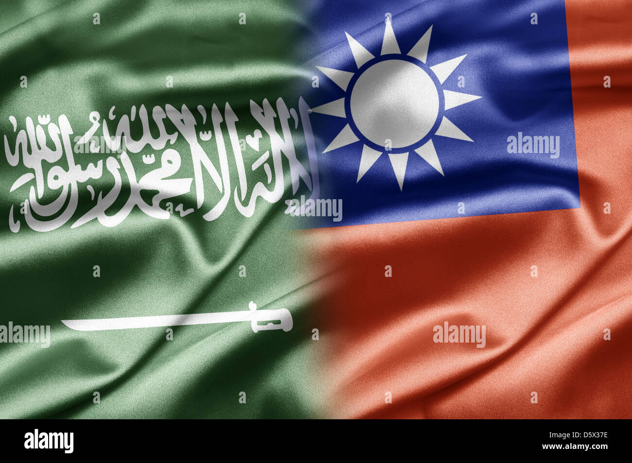 Saudi Arabia and Taiwan Stock Photo - Alamy