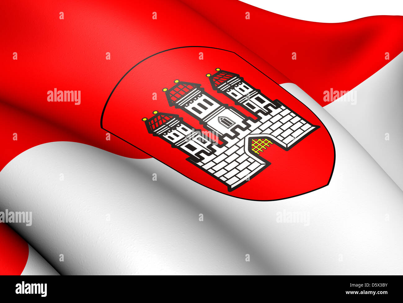 Flag of Bratislava Stock Photo - Alamy