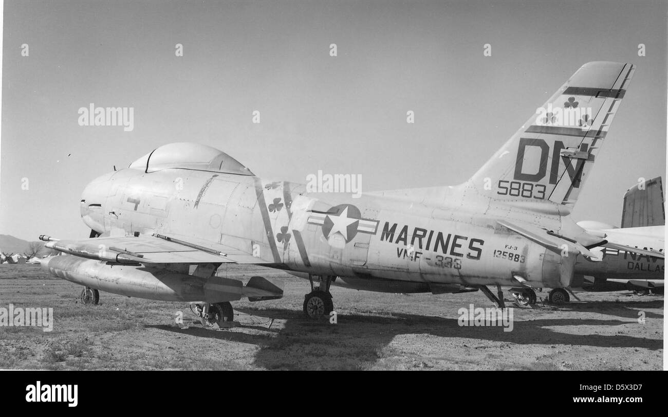 North american fj 3 fury hi-res stock photography and images - Alamy