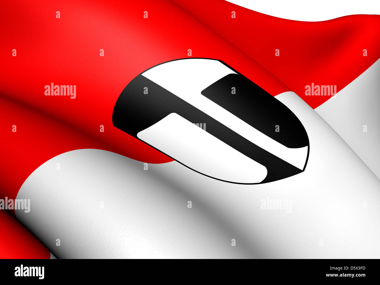 Flag of Traun Stock Photo - Alamy