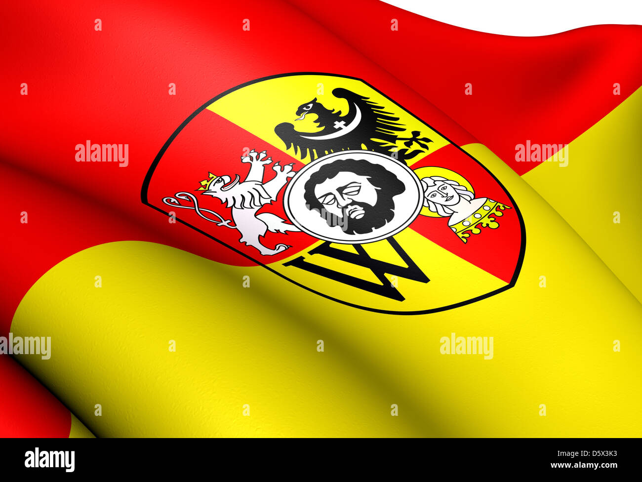 Wroclaw flag hi-res stock photography and images - Alamy