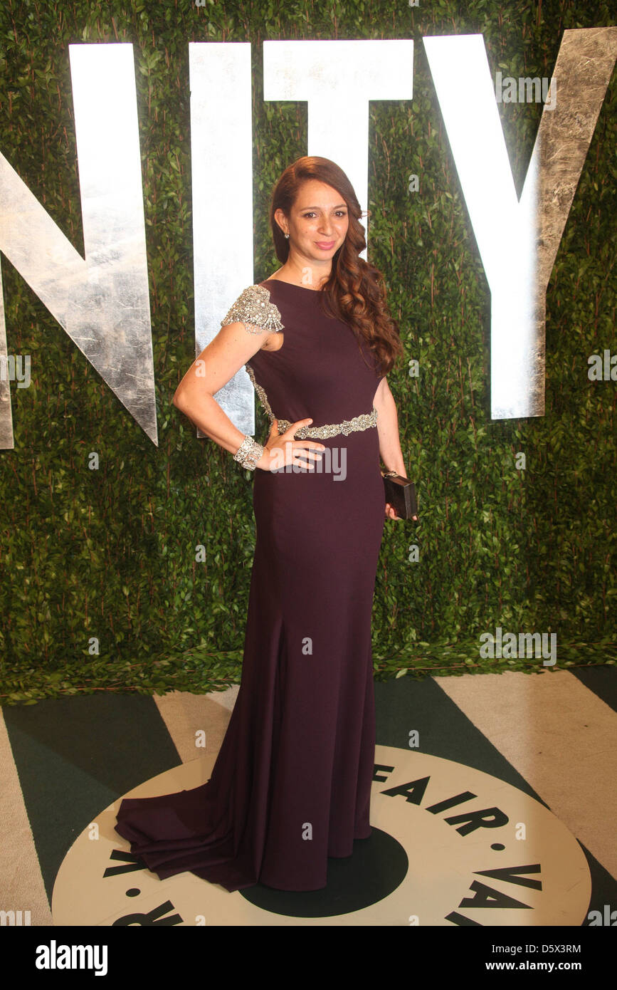 Maya Rudolph 2012 Vanity Fair Oscar Party at Sunset Tower Hotel ...