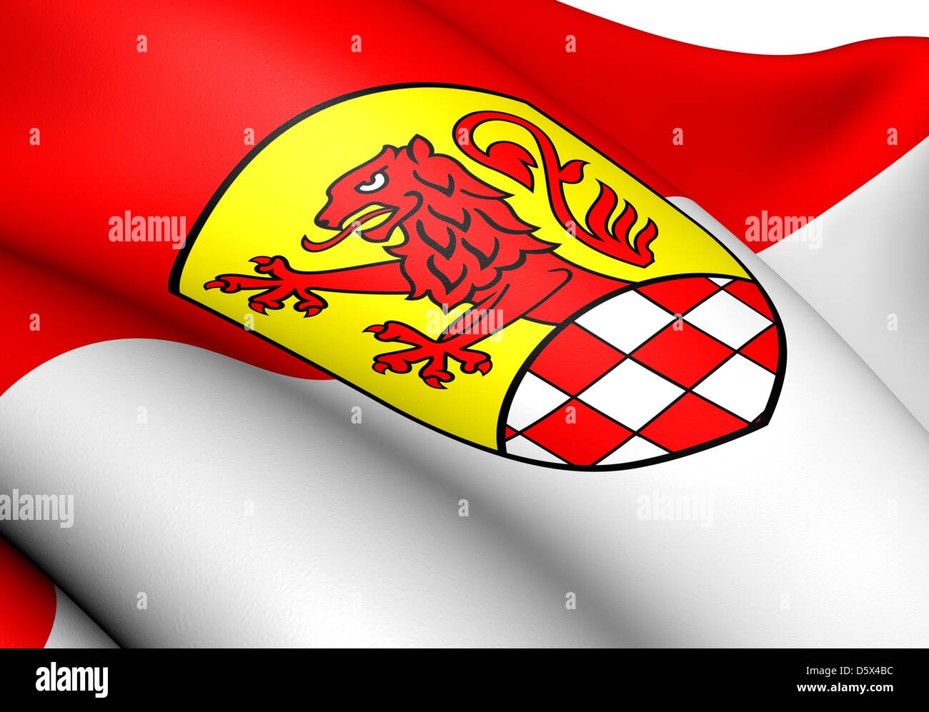 Flag of Unna Stock Photo - Alamy