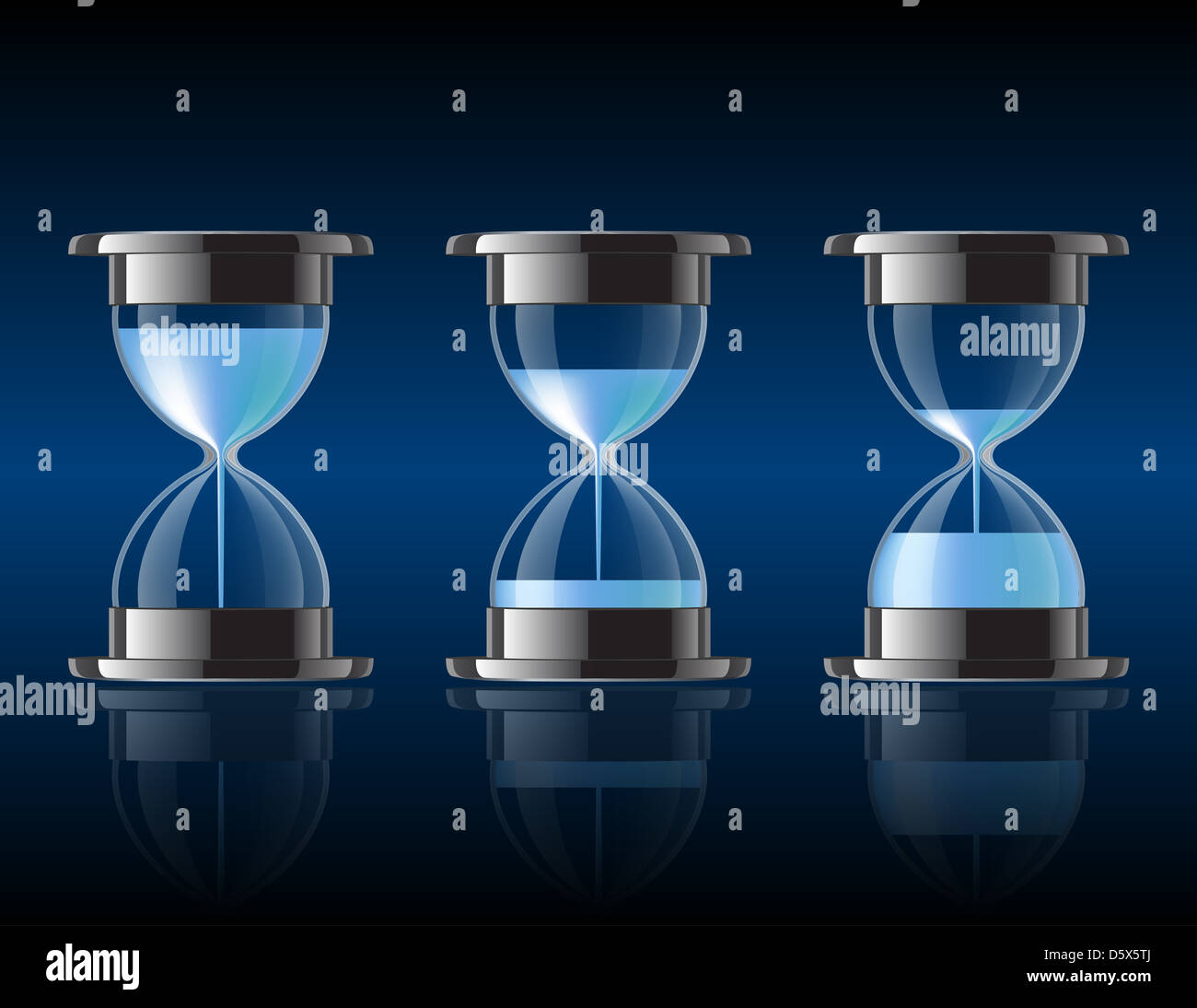 Liquid hourglass hi-res stock photography and images - Alamy