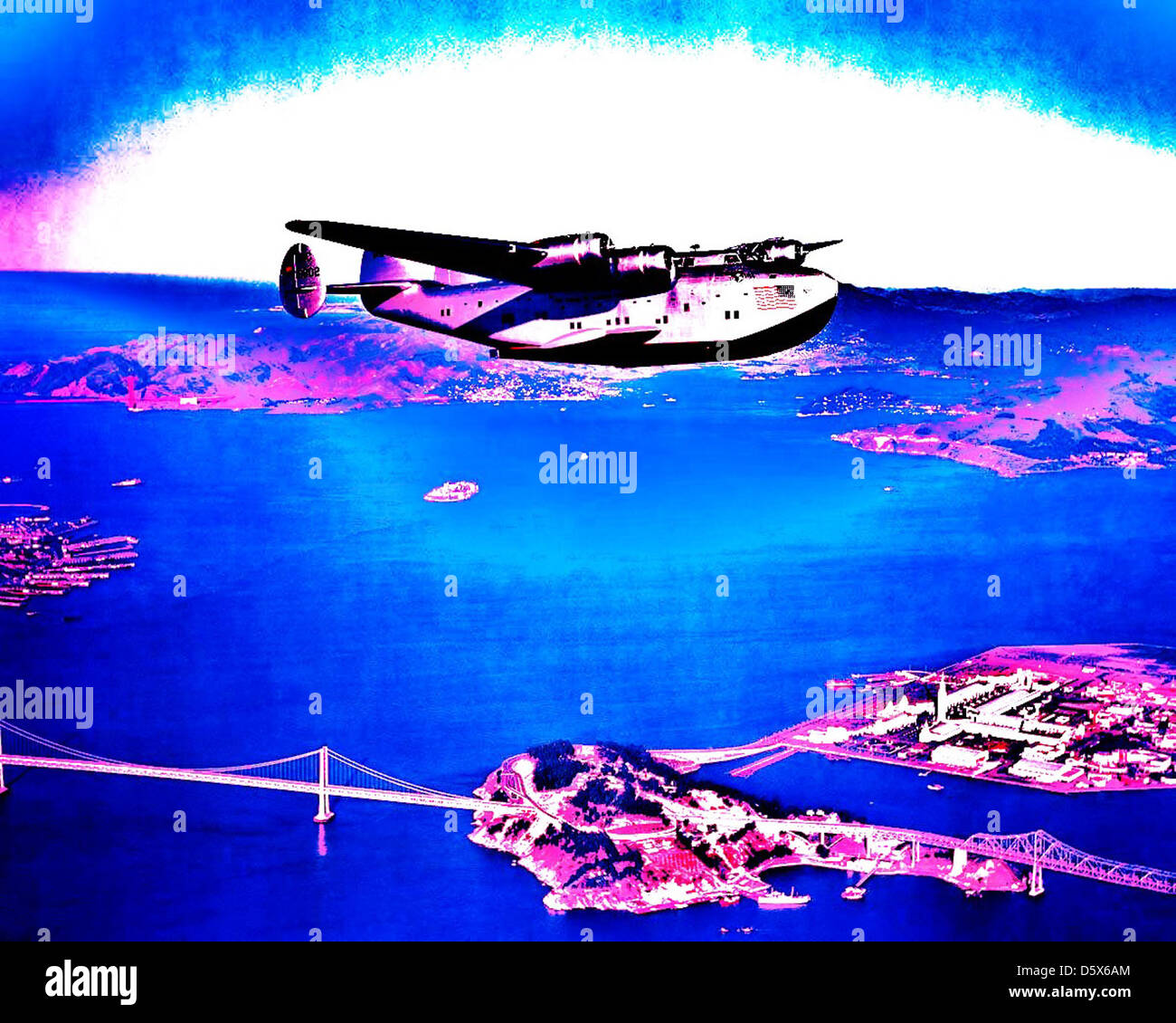 The China Clipper was a famous trans-Pacific flying boat operated by ...