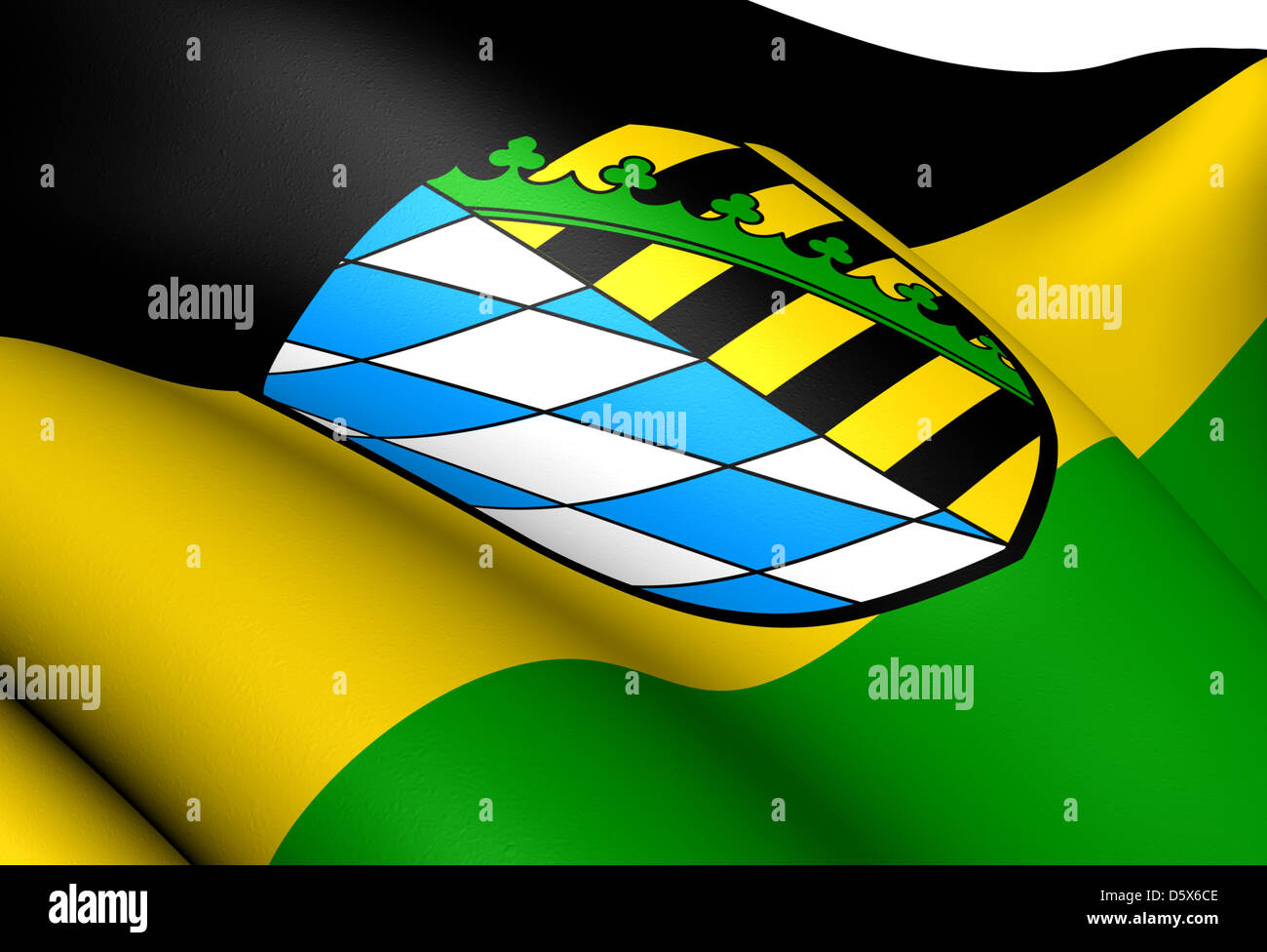 Flag of Coburg Stock Photo - Alamy