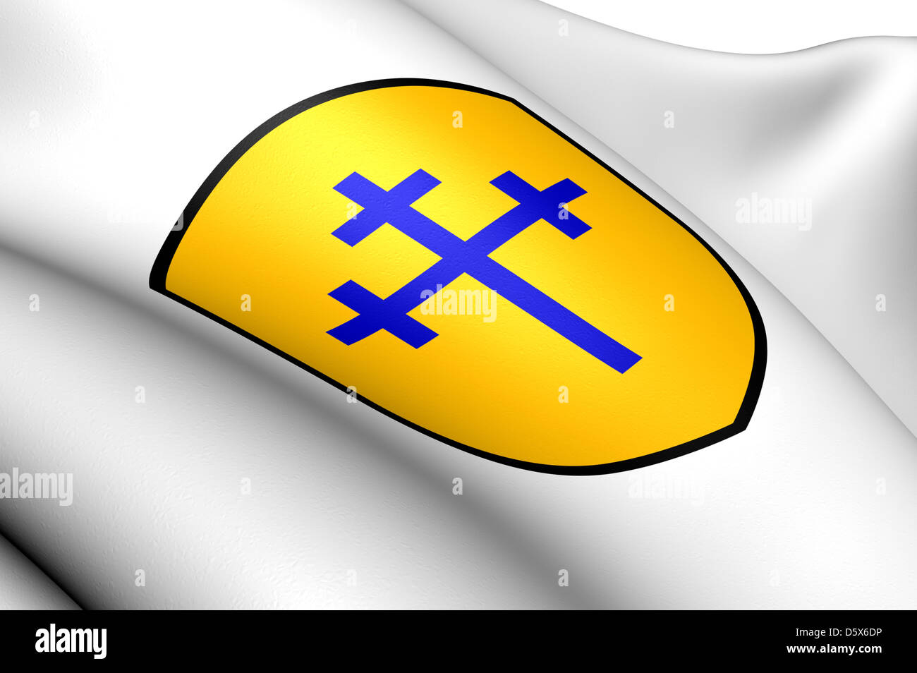 Koping Municipality Coat of Arms Stock Photo - Alamy