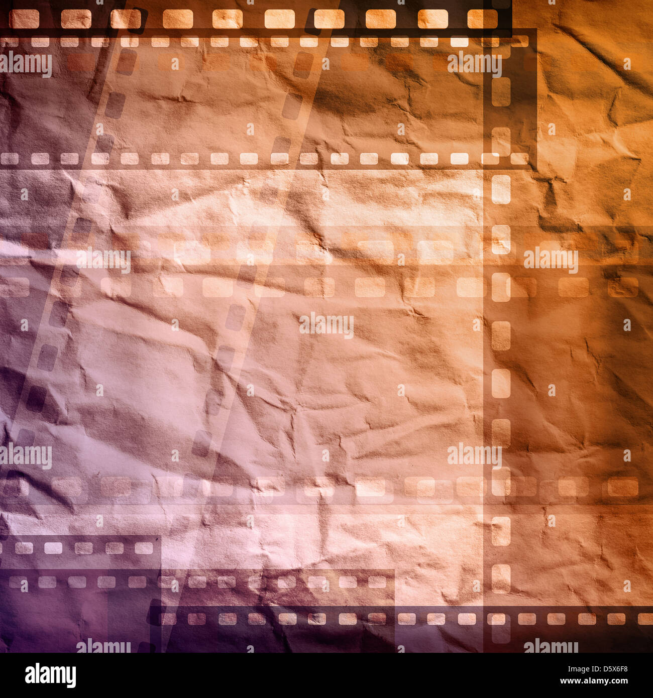 Grungy film negative background, copy space Stock Photo - Alamy