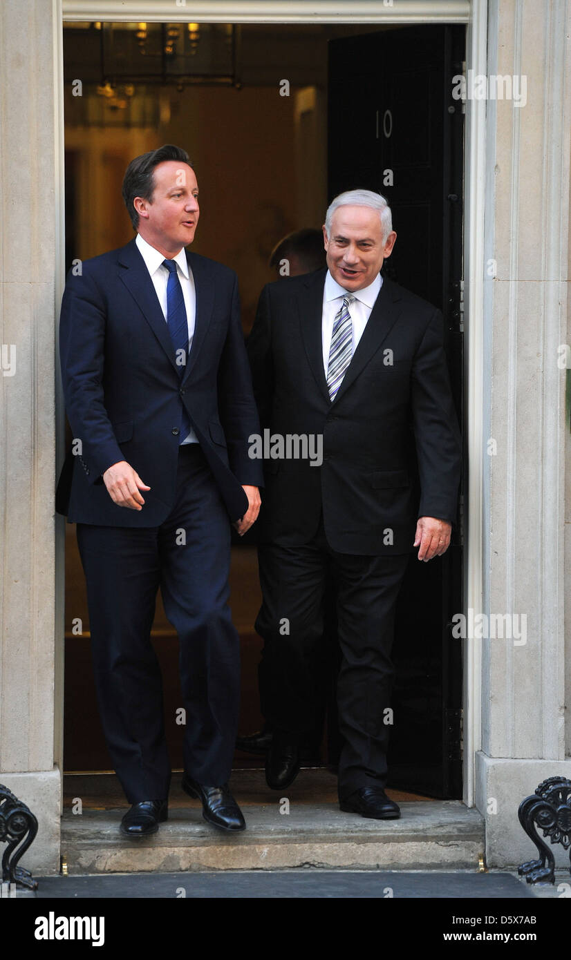 Prime Minister David Cameron and Israeli Prime Minister Benjamin ...