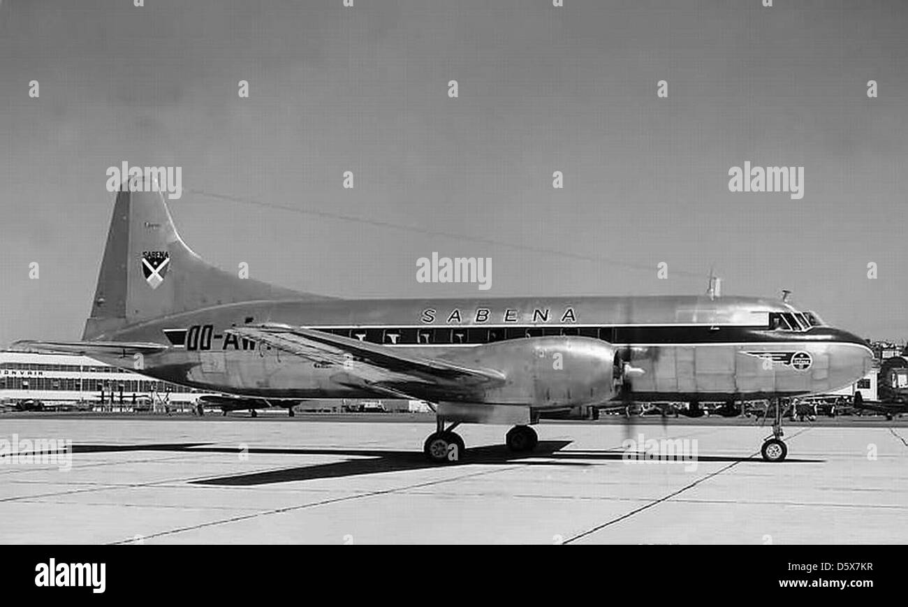 Convair liner Black and White Stock Photos & Images - Alamy