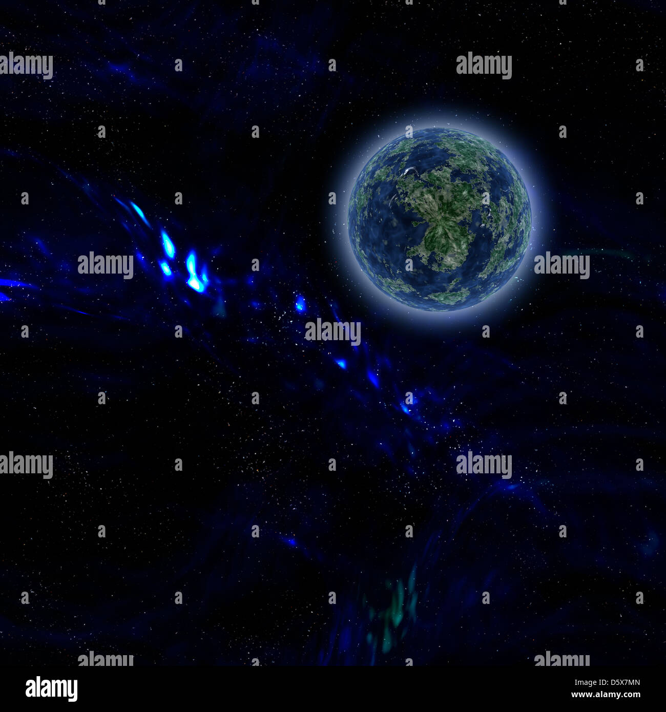 Dark planet hi-res stock photography and images - Alamy