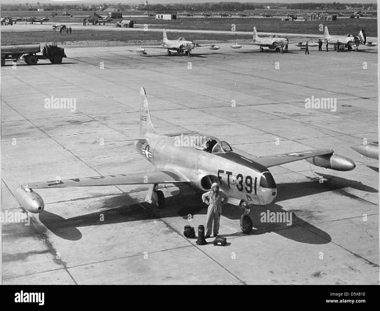 The Lockheed RF-80A 'Shooting Star' was a tactical reconnaissance ...