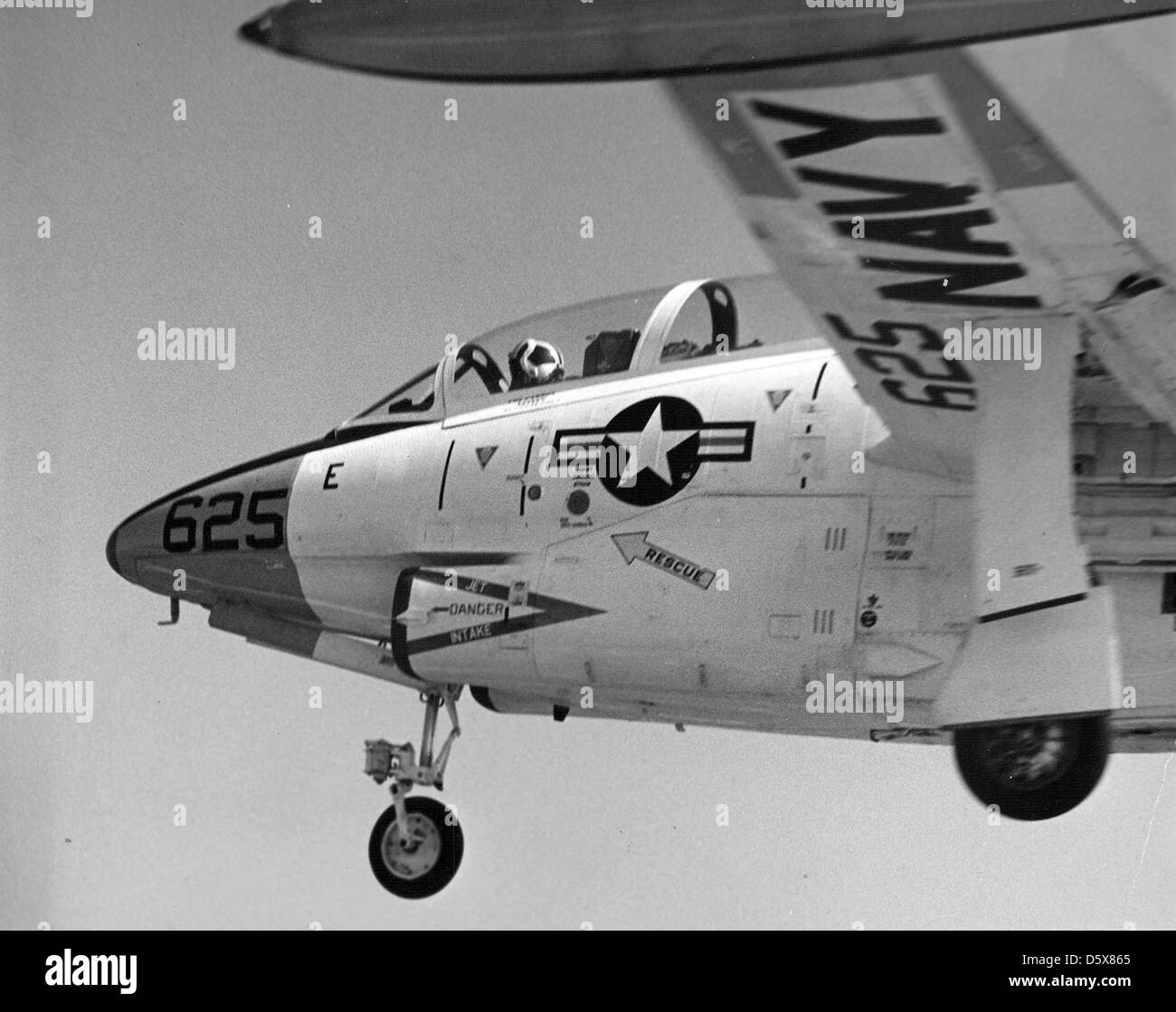 A North American T-2C "Buckeye" of Training Squadron (VT) 26 moments ...