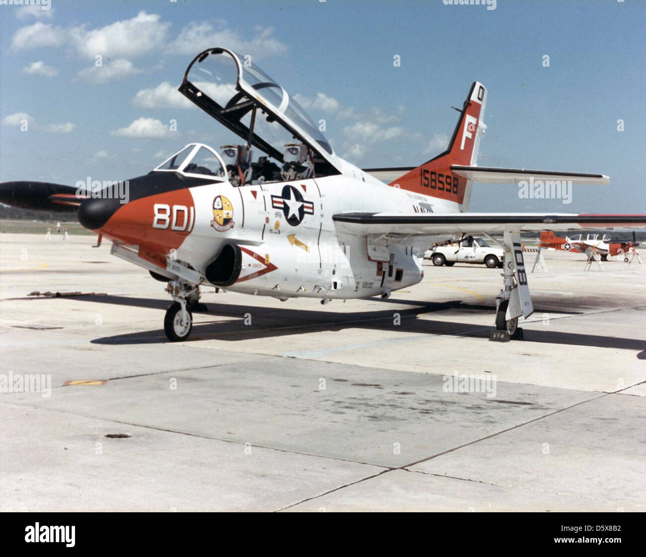 A North American T-2C "Buckeye" of Training Squadron (VT) 4 at NAS ...
