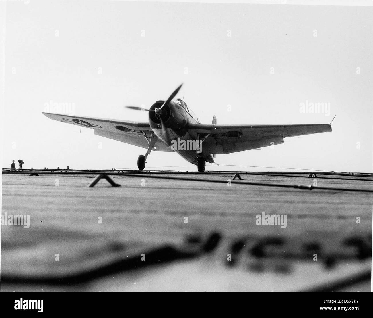 A Grumman TBM-1C Avenger from Torpedo Squadron Seven (VT-7 ...