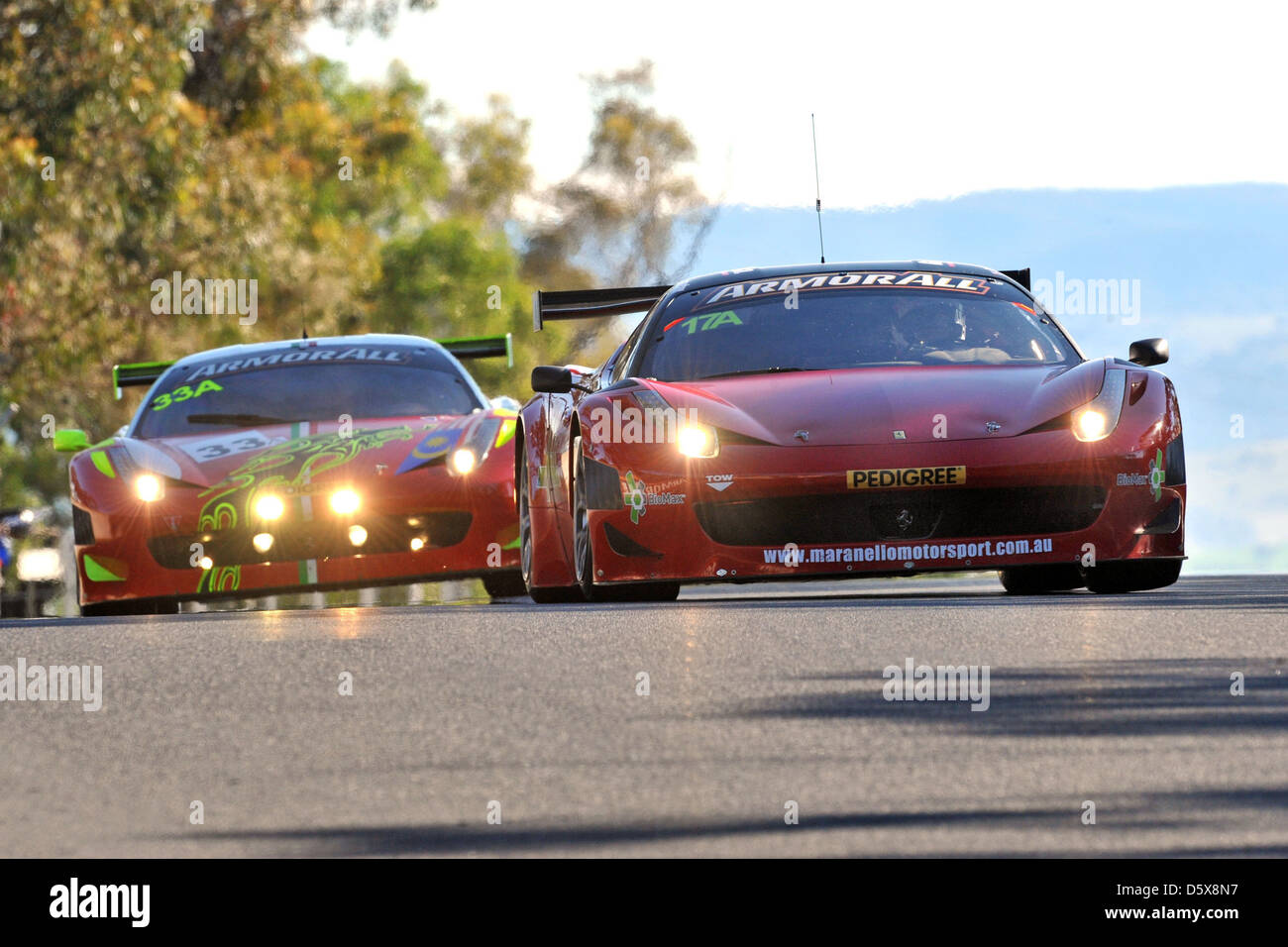 Armor All Bathurst 12 Hour Race Australia - 26.02.12 Stock Photo - Alamy