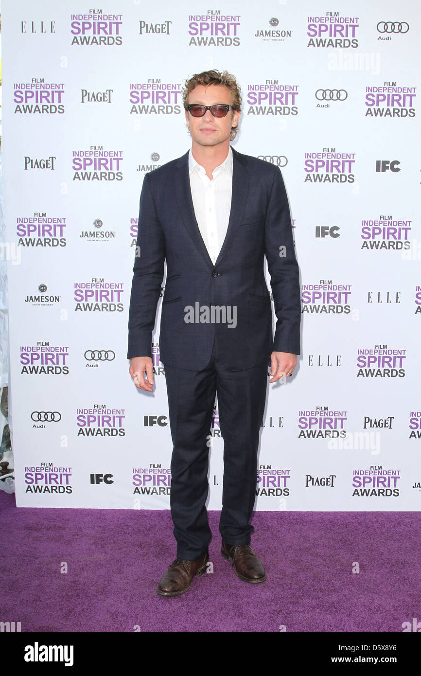 Simon Baker 27th Annual Independent Spirit Awards- Arrivals- Santa ...