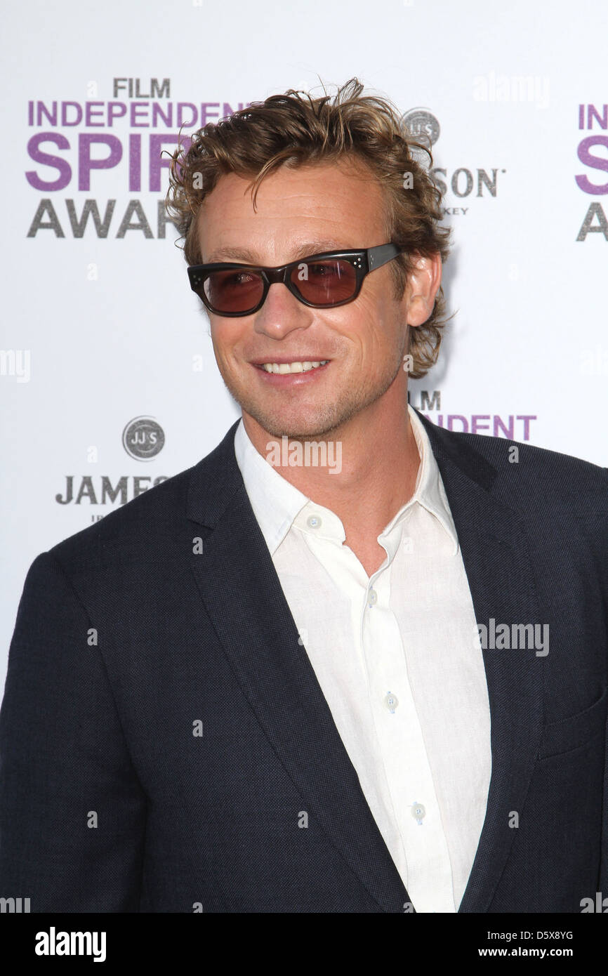 Simon Baker 27th Annual Independent Spirit Awards- Arrivals- Santa ...