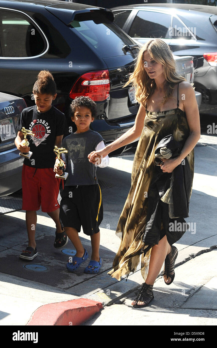 Heidi Klum, Henry Samuel, Johan Samuel Heidi Klum and her family are ...