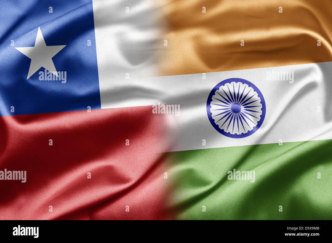 Chile and India Stock Photo - Alamy