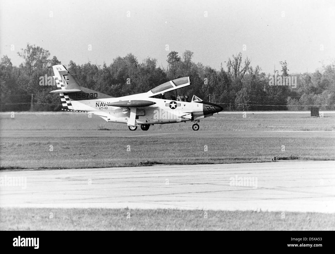 A North American T-2C "Buckeye" of Training Squadron (VT) 10 Stock ...